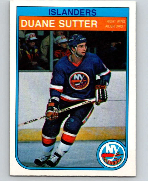 1982-83 O-PEE-CHEE #212 Duane Sutter New York Islanders V58580 EUR 1,01 ...