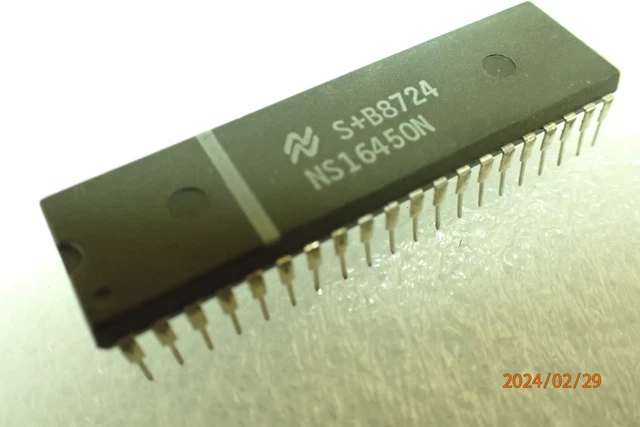 NATIONAL SEMICONDUCTOR UART DIP40 NS16450N INS16450N 40-Pin Unit Stock ...