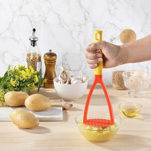 2X(POTATO MASHER, PLASTIC Mashed Potatoes Masher, Food Masher ...