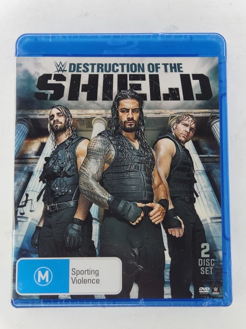 WWE: DESTRUCTION OF The Shield (Blu-ray) Dean Ambrose, Seth Rollins New ...