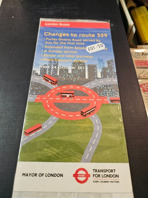 LONDON BUS TRANSPORT Timetable Leaflet London Buses HO5.166 £3.00 ...