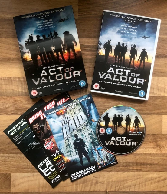 TOM CLANCY PRESENTS ACT OF VALOUR Featuring REAL-LIFE NAVY SEALS (DVD ...