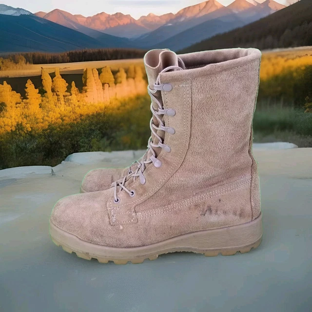 ALTAMA 11461B GORE-TEX Cold Weather Combat Military Boots Mens 9R Tan ...