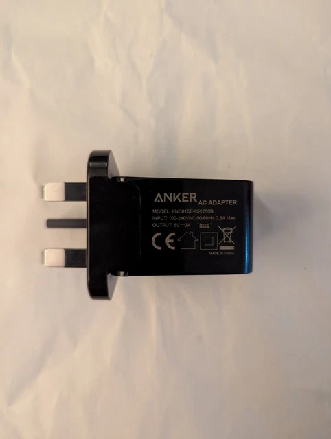 ANKER USB AC Adapter 5V 2A KNC015E-050200B £2.77 - PicClick UK
