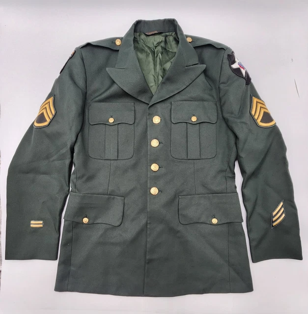 US ARMY JACKET Vintage Staff Sergeant / Sergeant First Class 101St ...