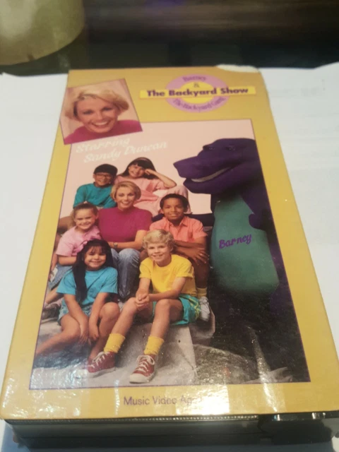 BARNEY - THE Backyard Show (VHS, 1988) starring Sandy Duncan RARE £142. ...