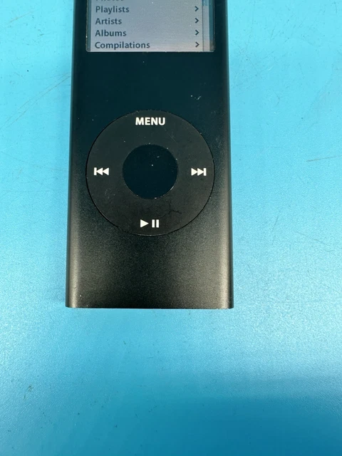APPLE IPOD NANO 2nd Generation 8GB Model A1199 Black - Tested £24.99 ...