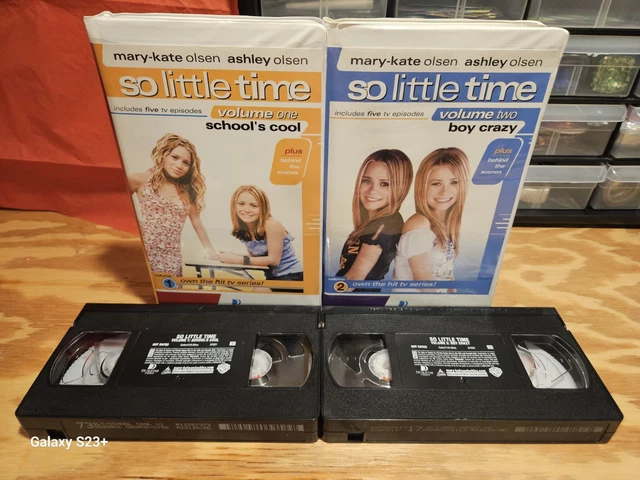 MARY-KATE ASHLEY OLSEN So Little Time VHS Volume 1 & 2, Warner Brothers ...