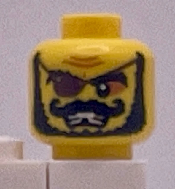 LEGO MINIFIGURE FIGURE Pirate Captain Yellow Head CMF col127 £2.06 ...