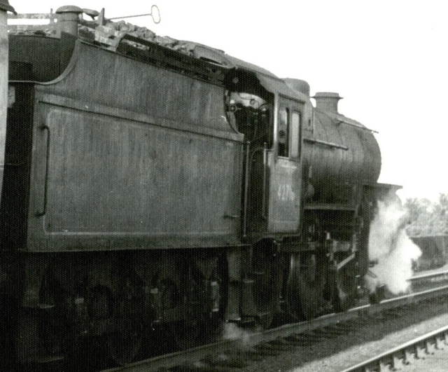 VINTAGE TRAIN PHOTOGRAPH 42716 steam locomotive Pool Hey Southport ...