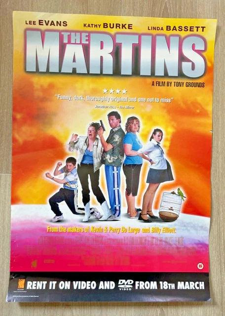 THE MARTINS DVD Film Movie 2002 Poster Lee Evans Kathy Burke Linda ...