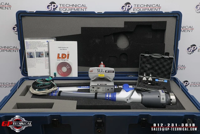 FARO ARM PLATINUM w/Laser Design Inc. SLP-500 3D Laser Scanner Head ...