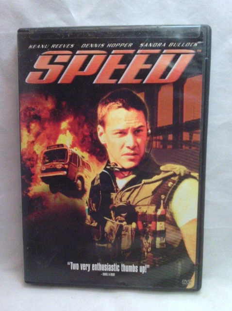 SPEED (DVD, 1994) Keanu Reeves - Sandra Bullock - widescreen Excellent ...