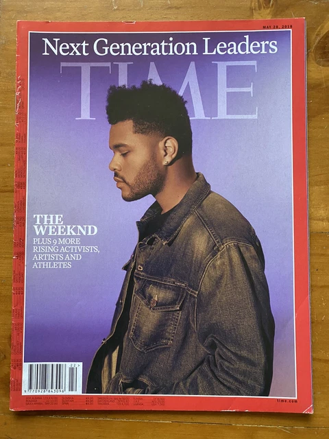 THE WEEKND ARIANA Grande Next Generation Leaders TIME Magazine 2018 NO ...