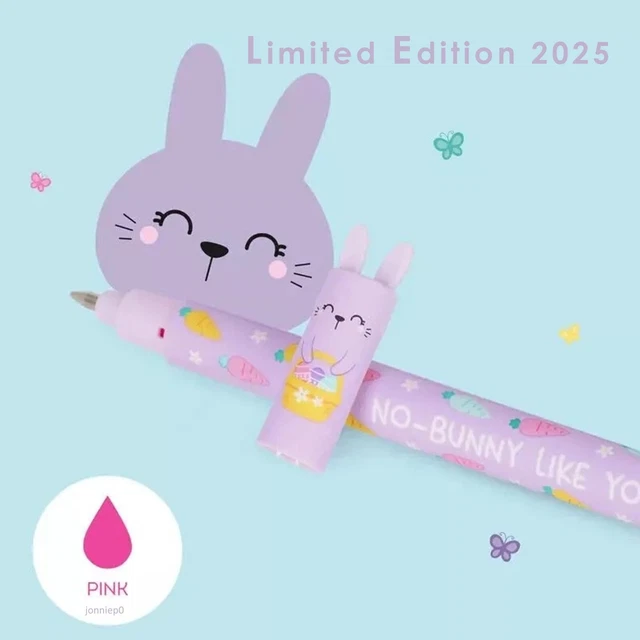 LEGAMI ERASABLE PEN 2025 limited edition HOPPY EASTER 2pen pk - Bunny ...
