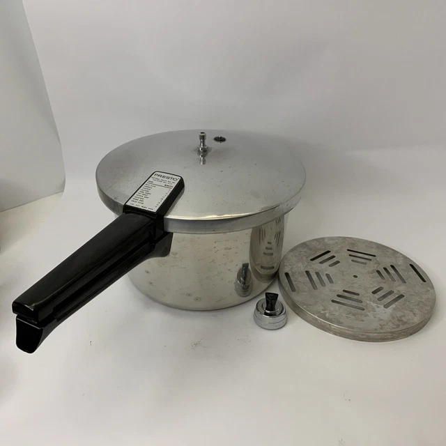 VINTAGE PRESTO 4 Quart Pressure Cooker Model A403A 4 Pieces USA $39.99 ...