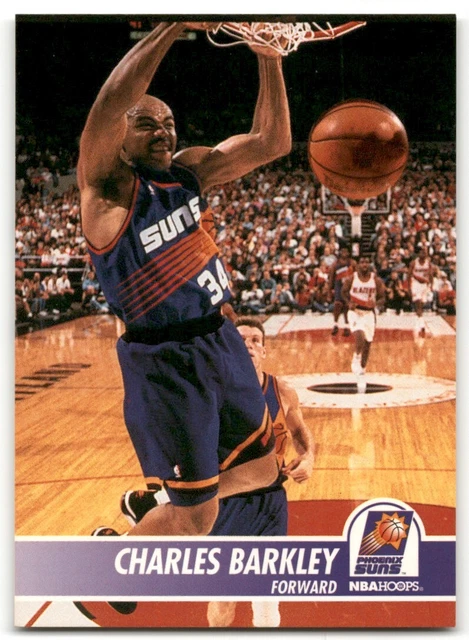 1994-95 NBA HOOPS Basketball Card Charles Barkley Phoenix Suns #166 EUR ...