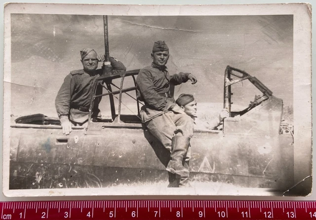 WWII CAPTURED JUNKERS Ju 87 German Fighter Plane Luftwaffe USSR Vintage ...