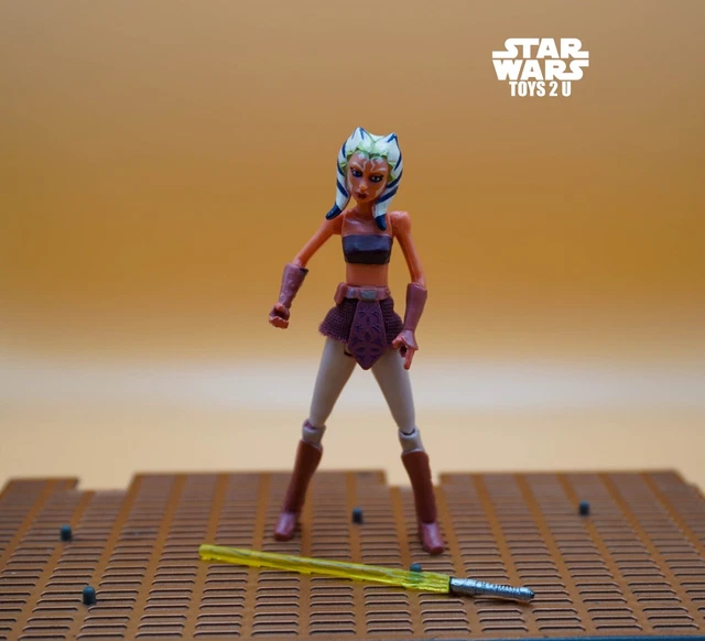 STAR WARS FIGURE 2008 Animated Clone Wars Ahsoka Tano £7.99 - PicClick UK