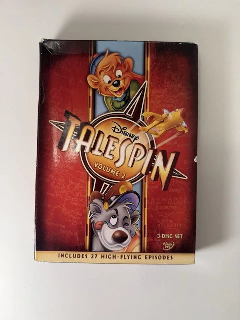 DISNEY CHANNEL AFTERNOON Cartoon Series Pilot Baloo Talespin Volume 2 ...