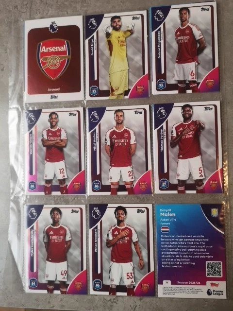 TOPPS 2026 PREMIER League Cards Collection, No Duplicates £5.43 ...