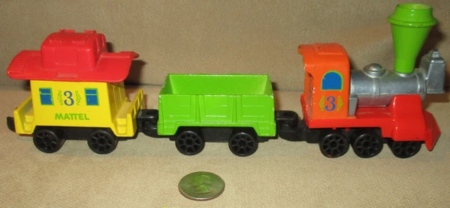 FIRST WHEELS DIECAST Train - Steam Engine, Gondola Car, Caboose ...
