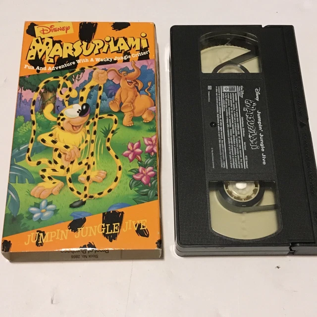 WALT DISNEY'S MARSUPILAMI Jumpin' Jungle Jive VHS Video Cassette Tape ...