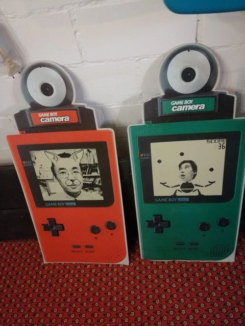 NINTENDO GAMEBOY CAMERA Schilder Aufsteller Kiosk Reklame Werbung EUR ...