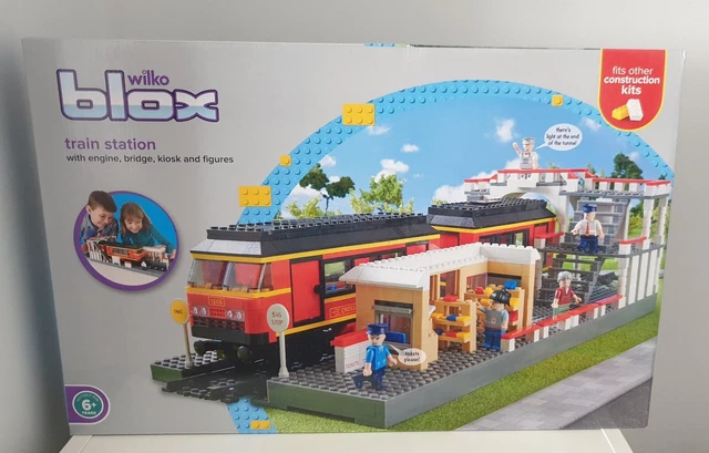 WILKO BLOX TRAIN Station Mega Set *Brand New Boxed £22.99 - PicClick UK