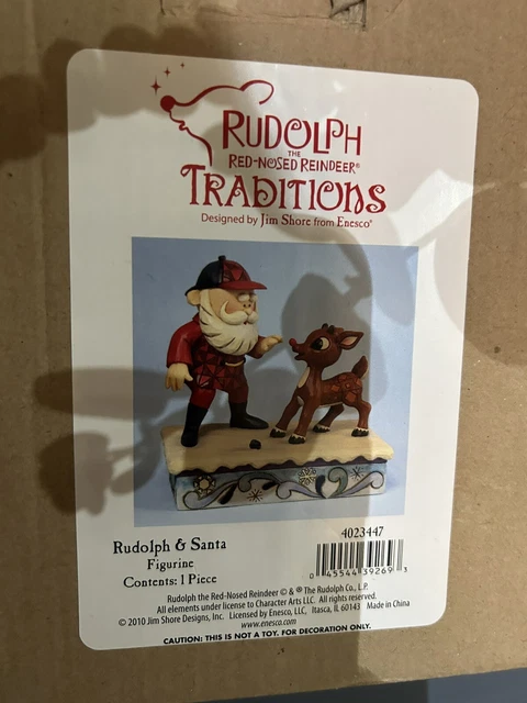 JIM SHORE RUDOLPH The Red-Nosed Reindeer Traditions Enesco Rudolph ...