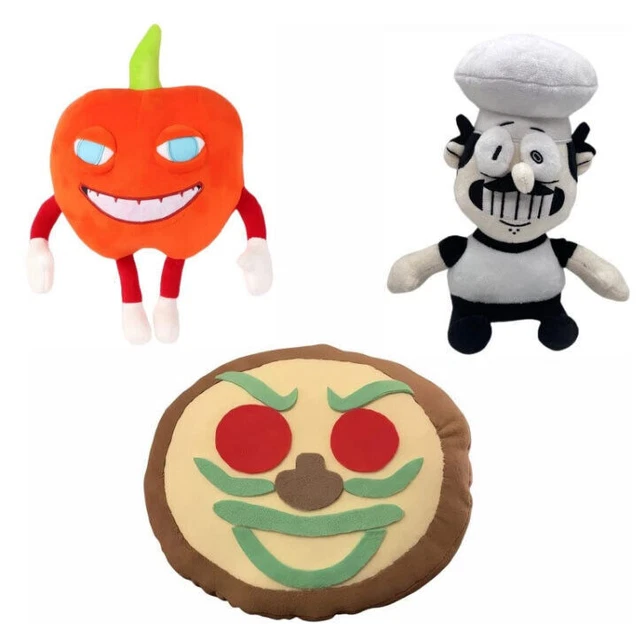 PIZZA TOWER PEPPINO Pepperman Plush Toy Soft Stuffed Dolls Kids ...