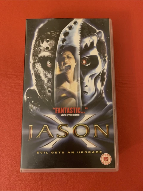 JASON X FRIDAY The 13th VHS Video Tape Horror £22.99 - PicClick UK