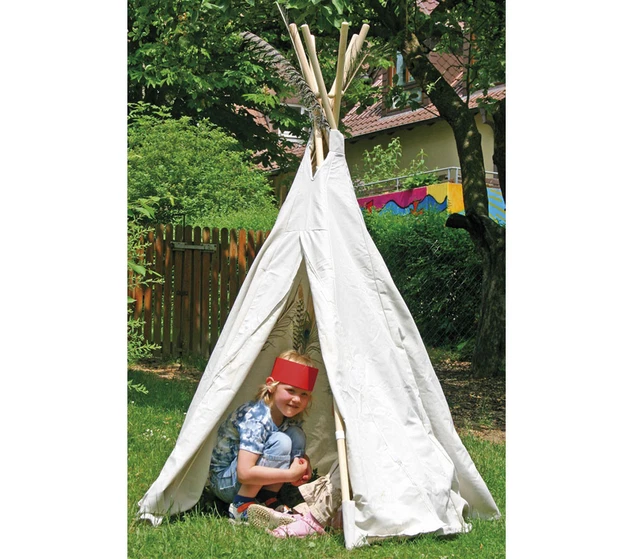 INDIANER-TIPI TIPPI ZELT Indianerzelt Indianertipi Kinderzelt ...