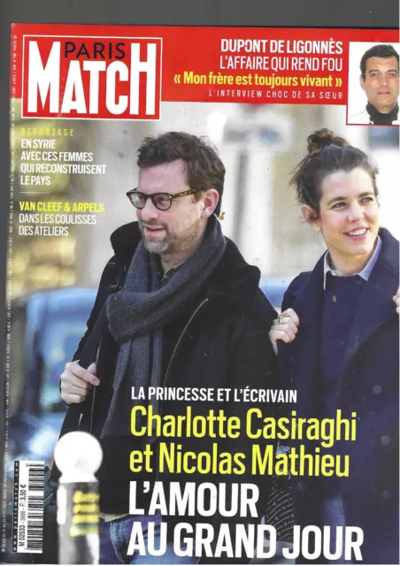 PARIS MATCH-13 MARS 2024-Dupont De Ligonnes/Casiraghi/Van Cleef/Oscars ...