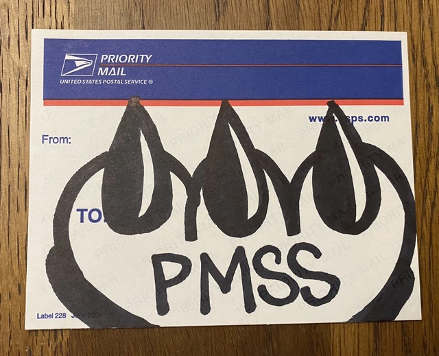 CLAW MONEY ORIGINAL USPS Blue Top Sticker Urban Graffiti Street Art £38 ...