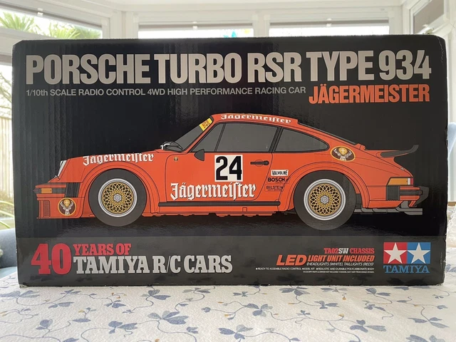 TAMIYA PORSCHE 934 Turbo RSR Jagermeister 40th Anniversary 84431 £600. ...