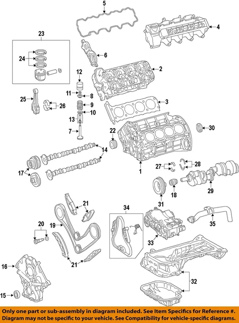 MERCEDES OEM 07-15 C63 AMG Engine Parts-Valve Cover Gasket Right ...