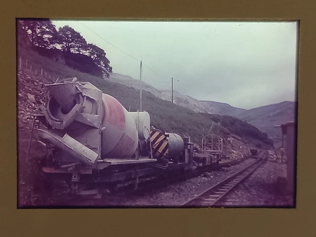 ORIGINAL NARROW GAUGE Railway Cement Wagon Circa 1960's 35mm Slide £3. ...