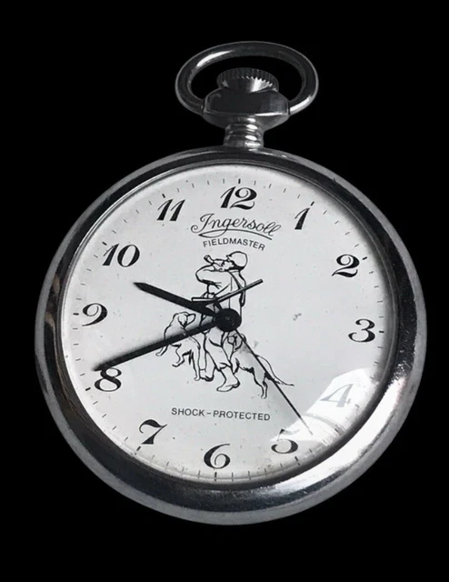 VINTAGE POCKET WATCH Ingersoll Fieldmaster Hand Wind Rare £79.90 ...
