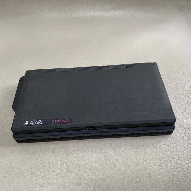 ORDINATEUR PALMTOP VINTAGE 1989 Atari Portfolio HPC-004 EUR 104,72 ...