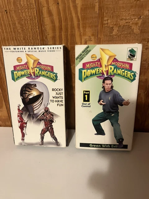 POWER RANGERS VHS Lot £16.10 - PicClick UK