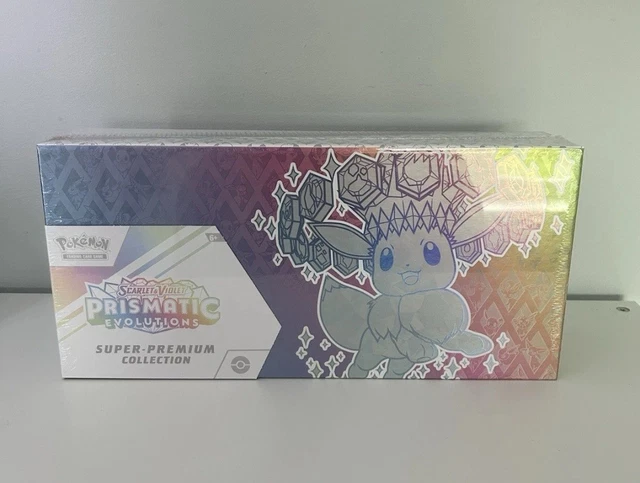 POKEMON TCG: PRISMATIC Evolutions Super Premium collection Sealed £229. ...
