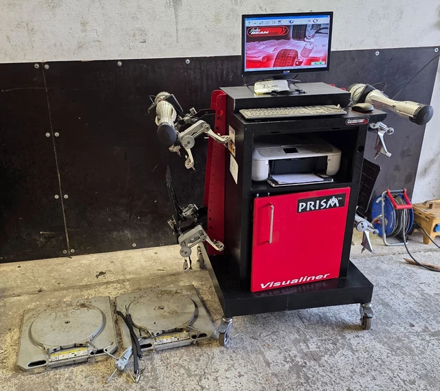 JOHN BEAN VISUALINER Prism Achsmessanlage Achsmessstand Achsvermessung EUR 3.800,00 - PicClick DE