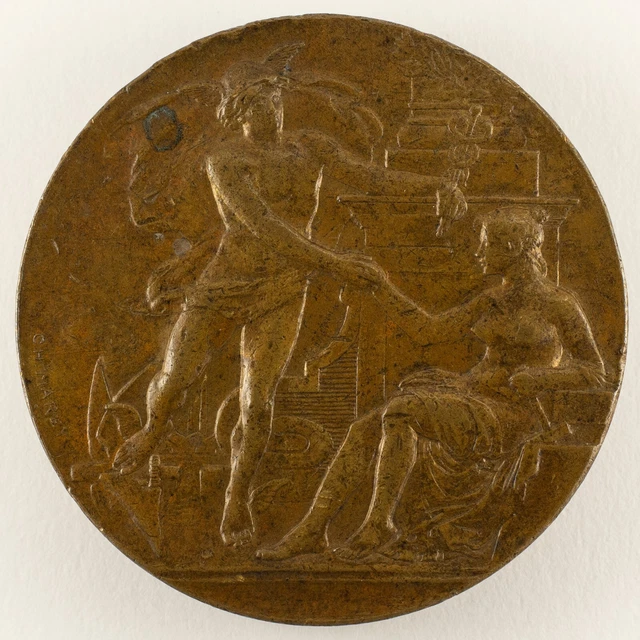 MÉDAILLE UNION NATIONALE du Commerce et de l'Industrie - par Charles ...