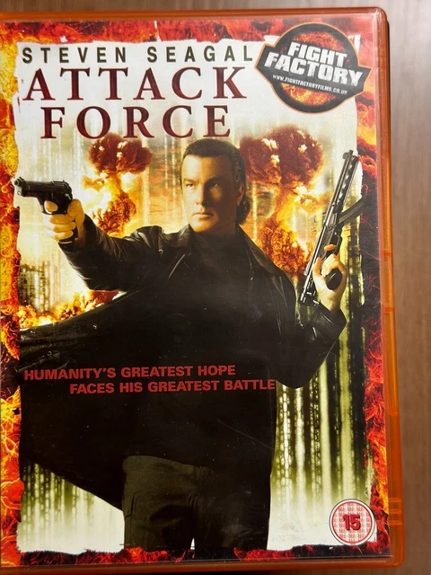 ATTACK FORCE DVD 2006 Steven Seagal Action Movie Fight Factory w ...