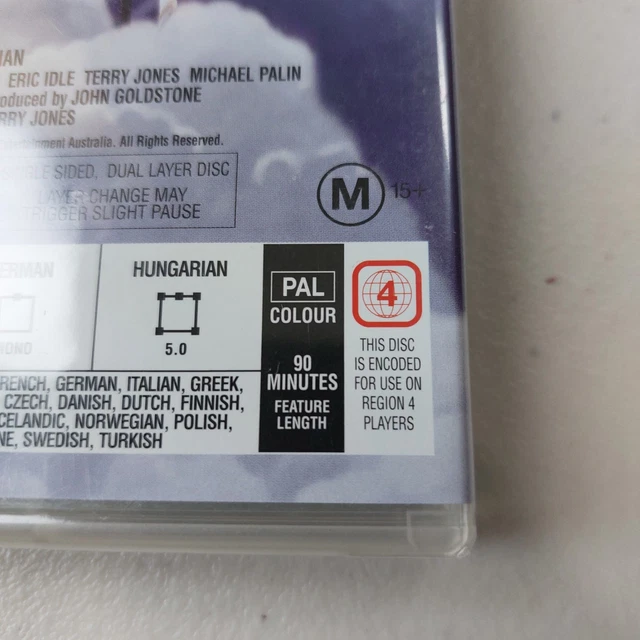 MONTY PYTHON'S LIFE of Brian (DVD 1979) New & Sealed John Cleese Eric ...