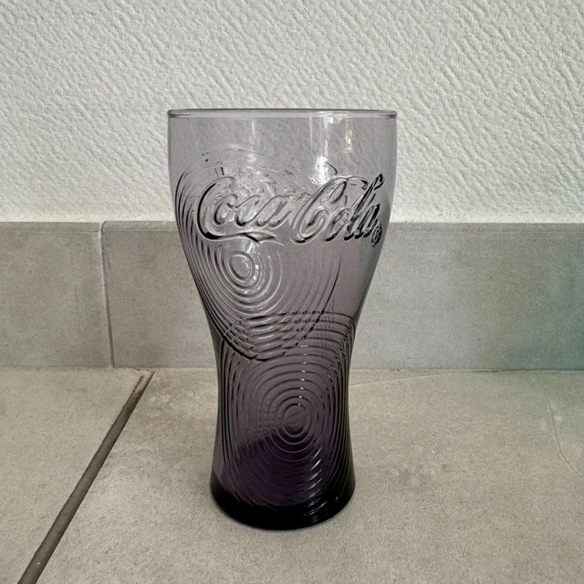 VERRE COCA COLA violet transparent collection Mac Mc Donald's mcdo 2022 ...