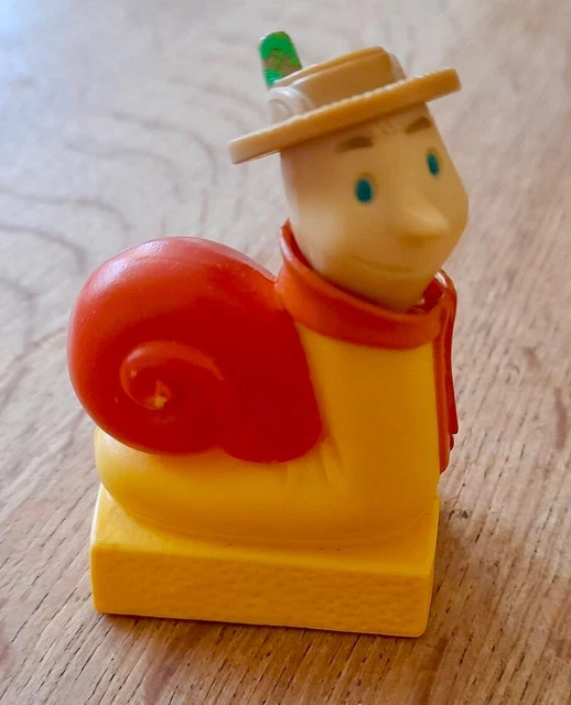 VINTAGE THE MAGIC Roundabout Kelloggs Pencil Topper Brian The Snail ...