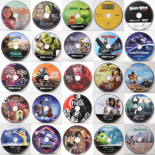 DISNEY PIXAR SONY Animated & Live Action Movies NEW (4K/Blu-ray/DVD) £4 ...