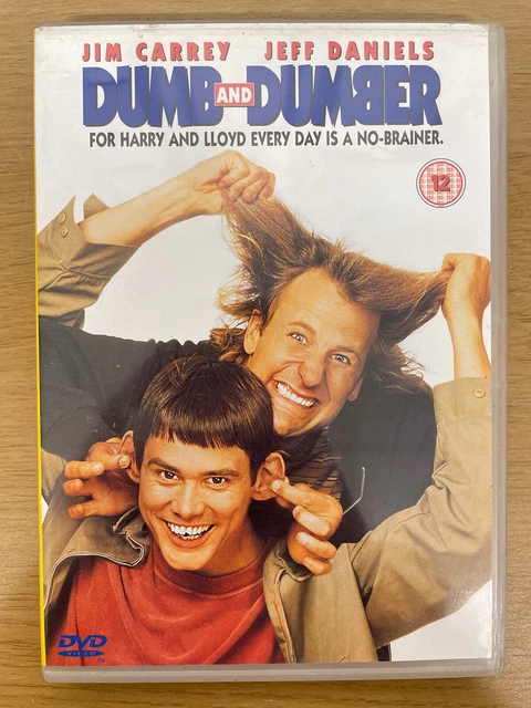 DUMB AND DUMBER (DVD) Jim Carrey, Jeff Daniels. Classic comedy with ...